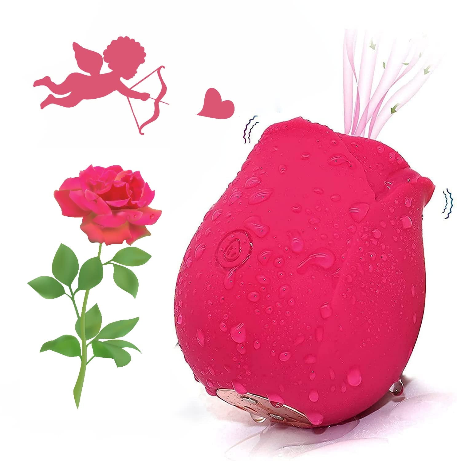 10 Sucking Vibrator Modes Rose Sex Toy Rose Sex Stimulator For Women