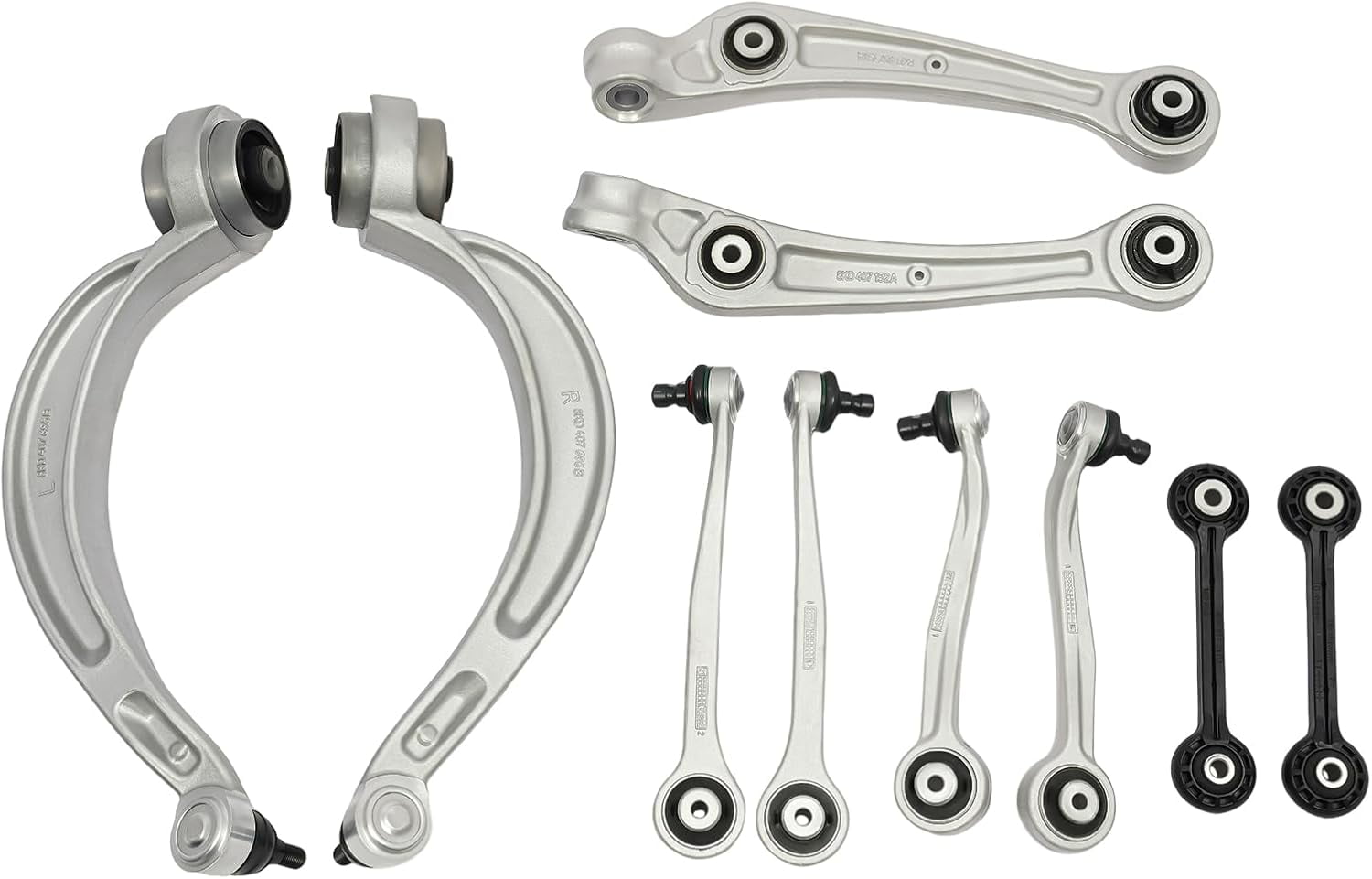 10× Suspension Kit Control Arms Compatible with Audi A4 A5 S4 S5 Q5 ...