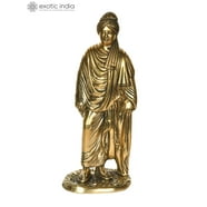 Brass Virat Roop of Lord Vishnu Statue 3186g, Large Vishnu Krishna Idol ...