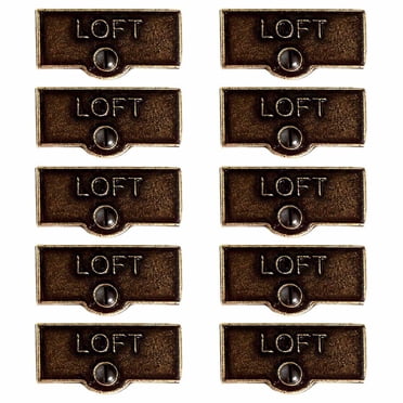 Switch Plate Tags SINK Name Signs Labels Lacquered Brass Traditional ...