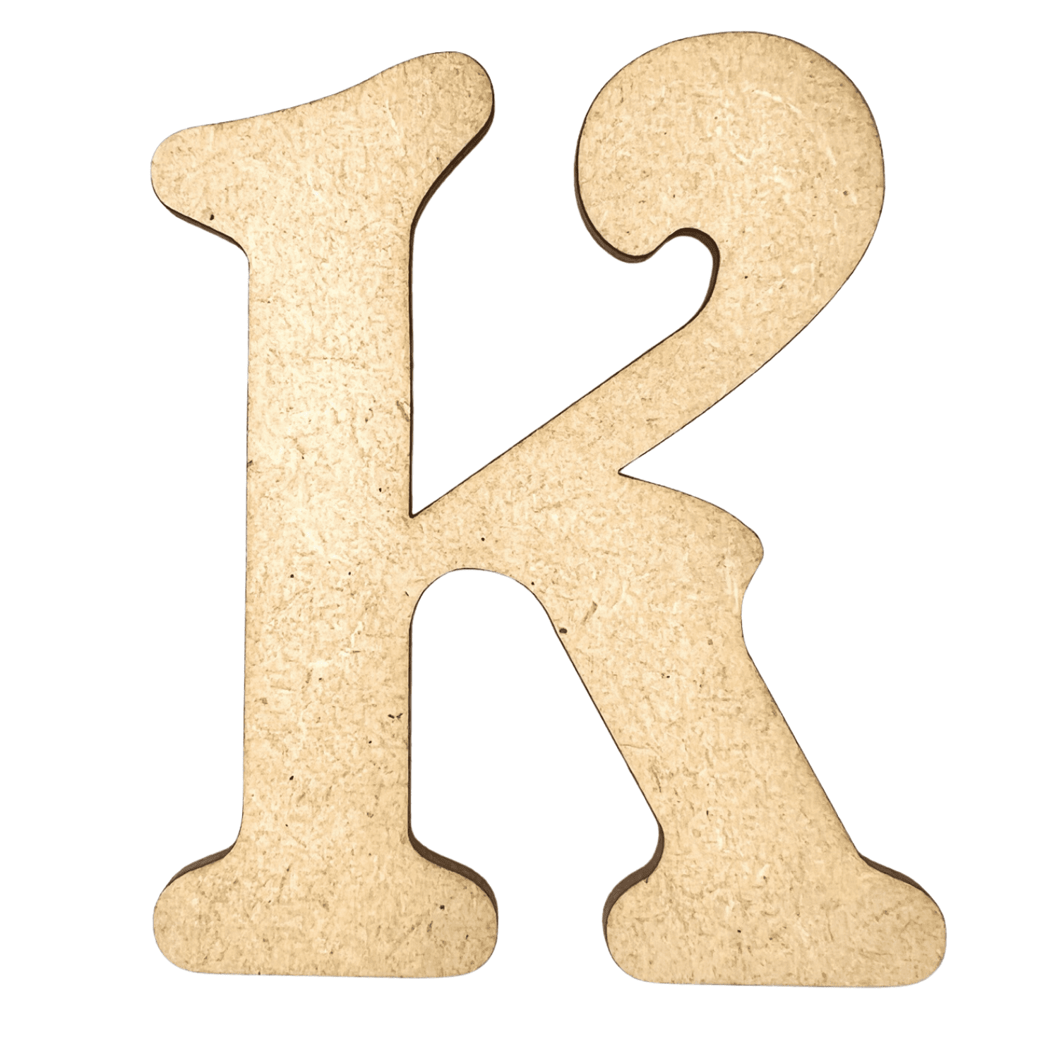 10" Tall MDF Letter K | 1/4" Thick | Krafty Supply Letters | Beltorian ...