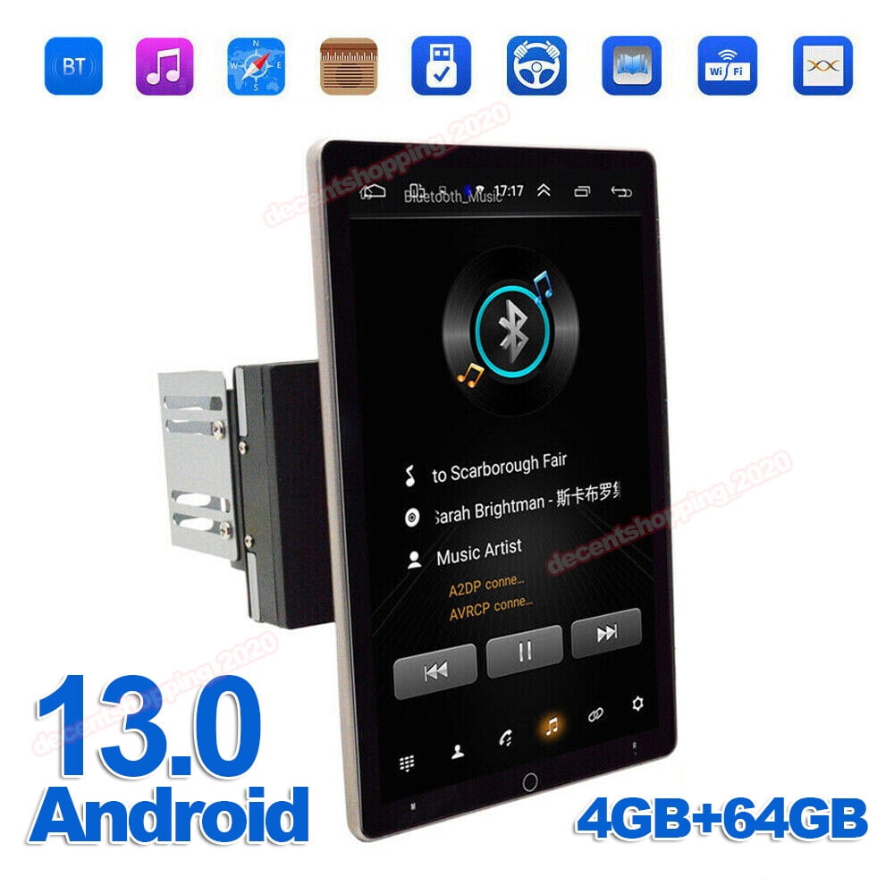 10" Tesla Style Universal Android Auto GPS Carplay Car Stereo Radio ...