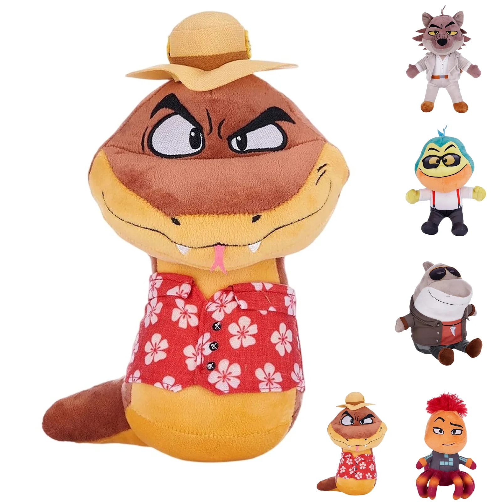 10" The Bad Guys Plushies - Cute Soft Stuffed Figures,Huggable Fan Toy ...