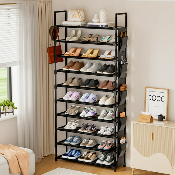 (Huayusheng)--Swiss Quality Adjustable Expandable Shoe Rack, Stackable ...