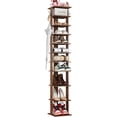 10-Tier Vertical Shoe Rack, Corner Shoe Tower, Slim Shoe Organizer with ...