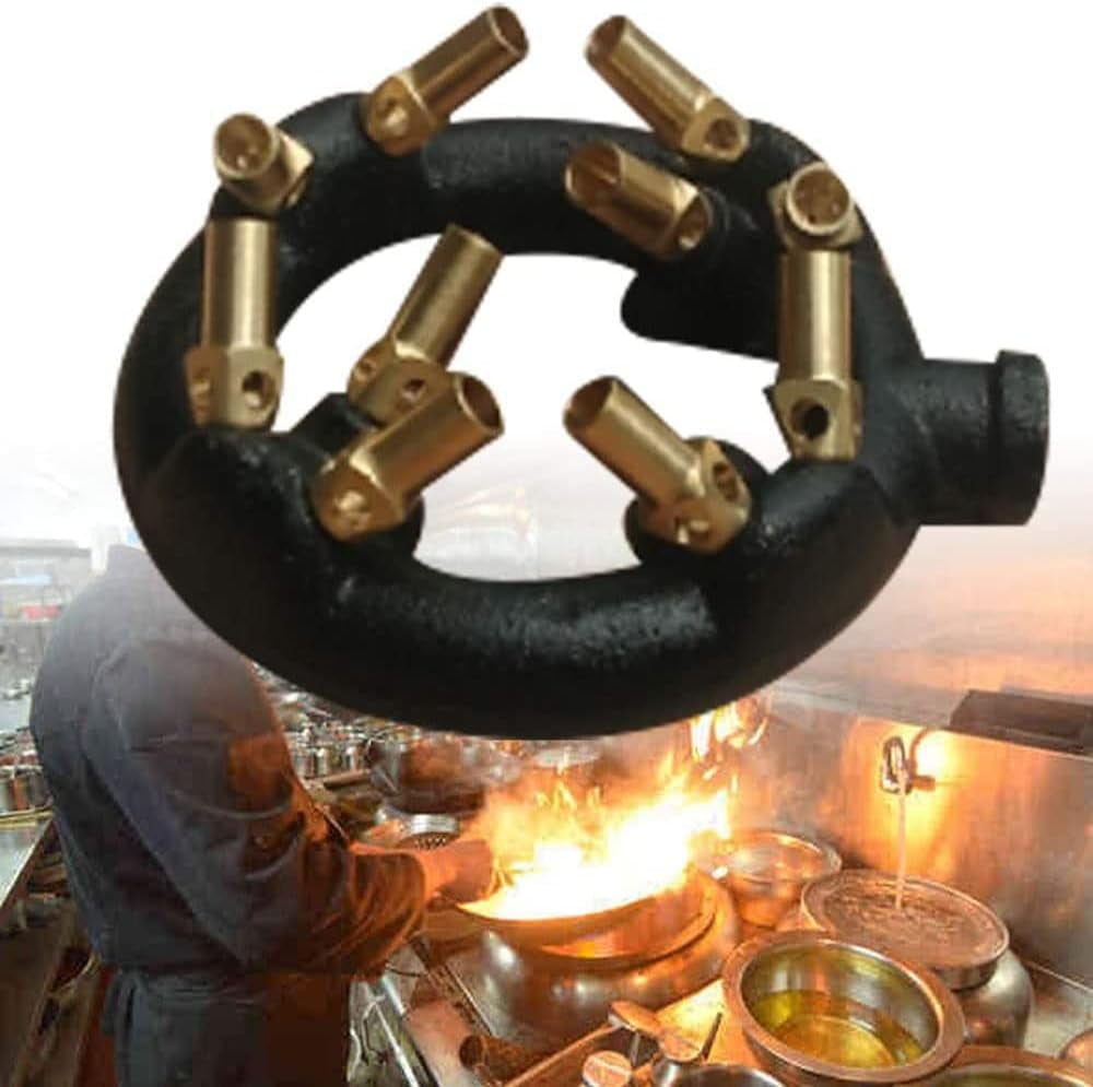 10 Tips Natural Gas Jet Burner, Cast Iron Body Round Nozzle Jet Burner ...
