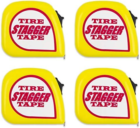 10' Tire Stagger Tape Measure with Magnetic Back (4 Pack) - Walmart.com