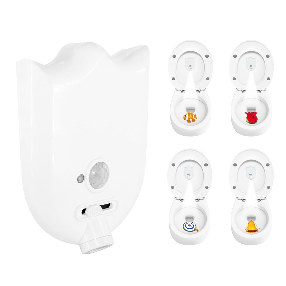 Under 10, Toilet Light LED Intelligent Human Body Sensing, Motion ...