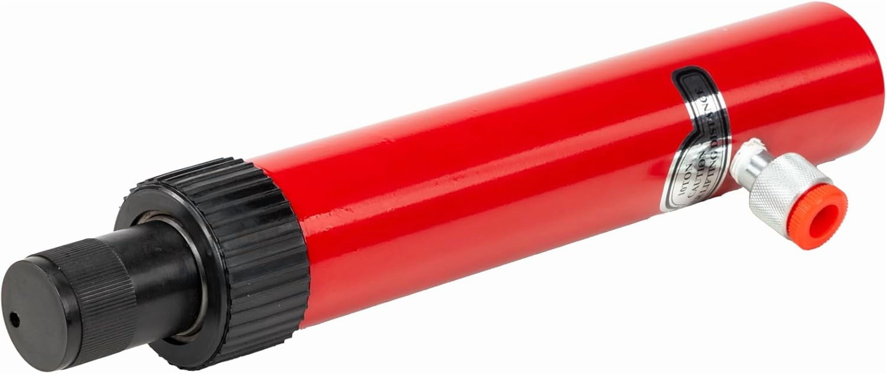 10 Ton Hydraulic Floor Jack Pump Portable Power Ram Manual Engine Lift ...