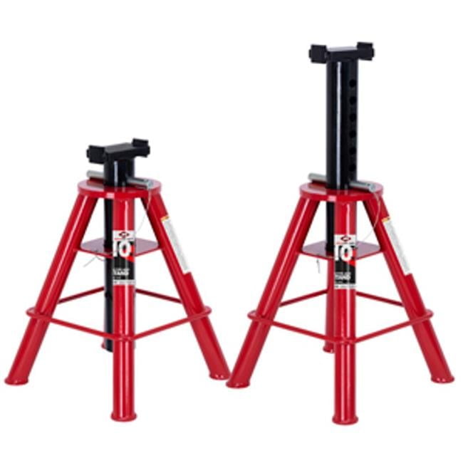 10 Ton Pin-Style Truck Stand, Red - Pack of 2 - Walmart.com
