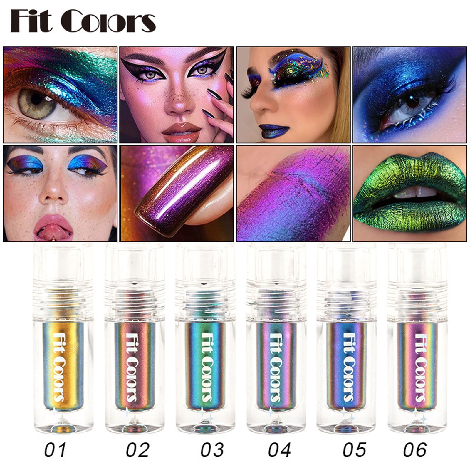 Under 10, Topliu Color Changing Glitter Eye Shadow, High Pigment Long ...