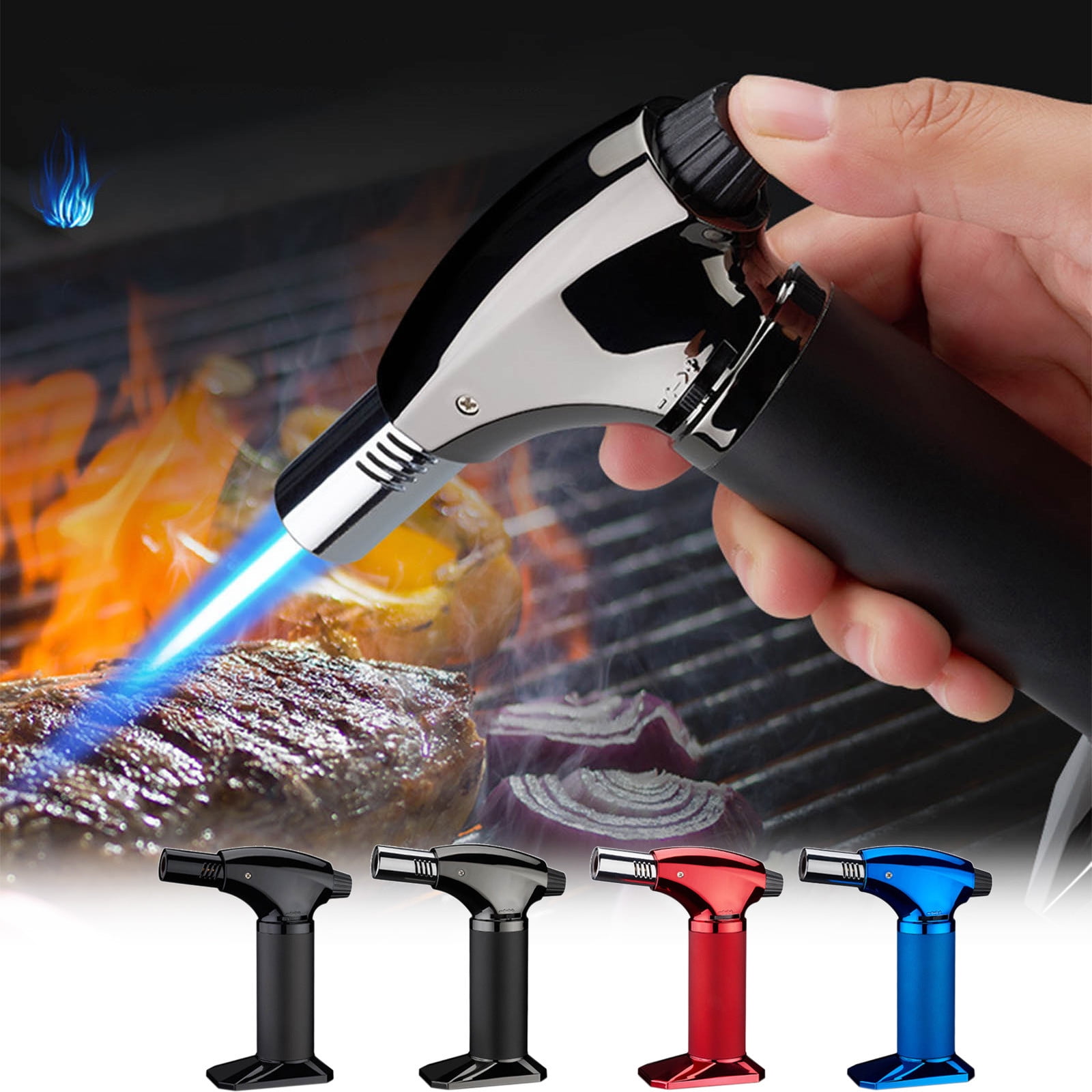Under 10, Torch Lighter, Multipurpose with Adjustable Flame, Heavy Duty ...