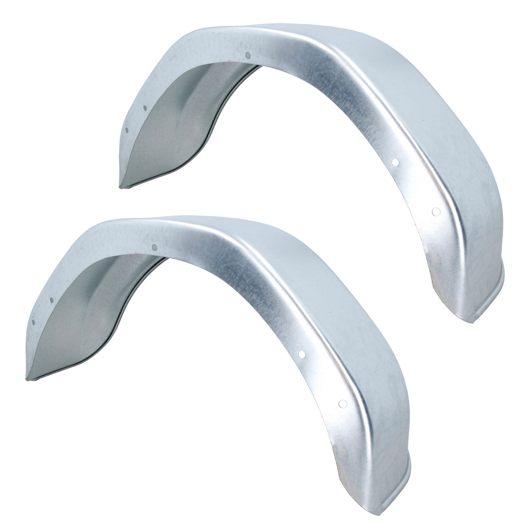 10" Trailer Mudguard Galvanised Steel / Wing / Fender (Pair) TR014 ...