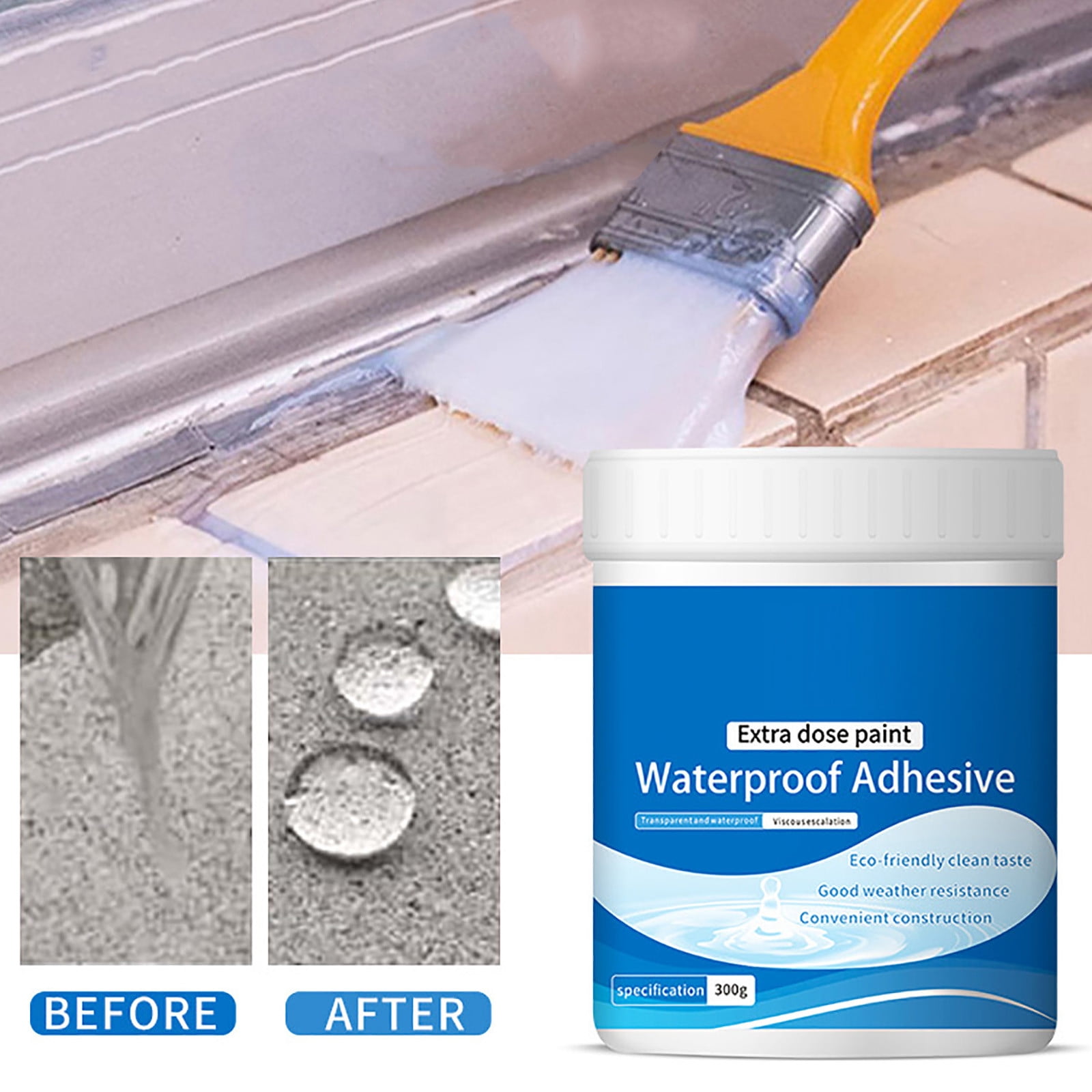 Under 10, Transparent Waterproof Agent, 300ml Coating Glue, Industrial ...