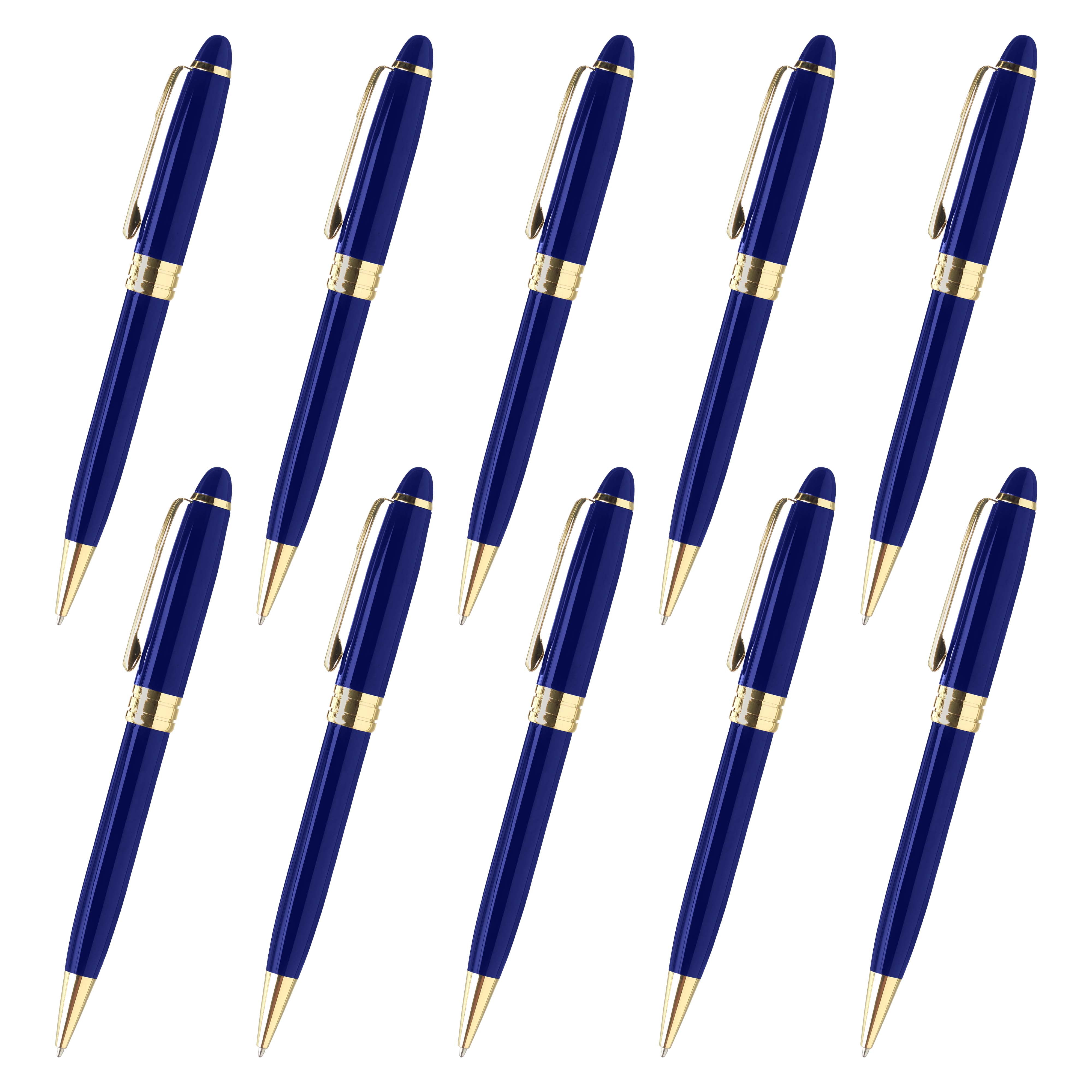 10 Ultra Executive Business Office Colored Pens Pack - Twist To Write ...