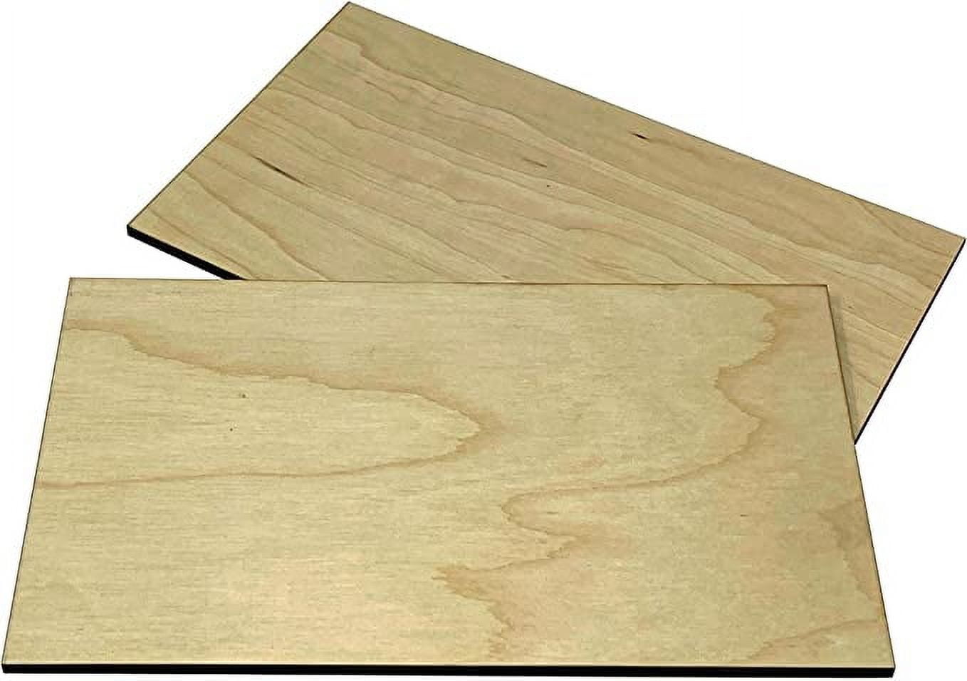 10" Unfinished Wood Rectangles - Pack of 5 , Birch Plywood ...