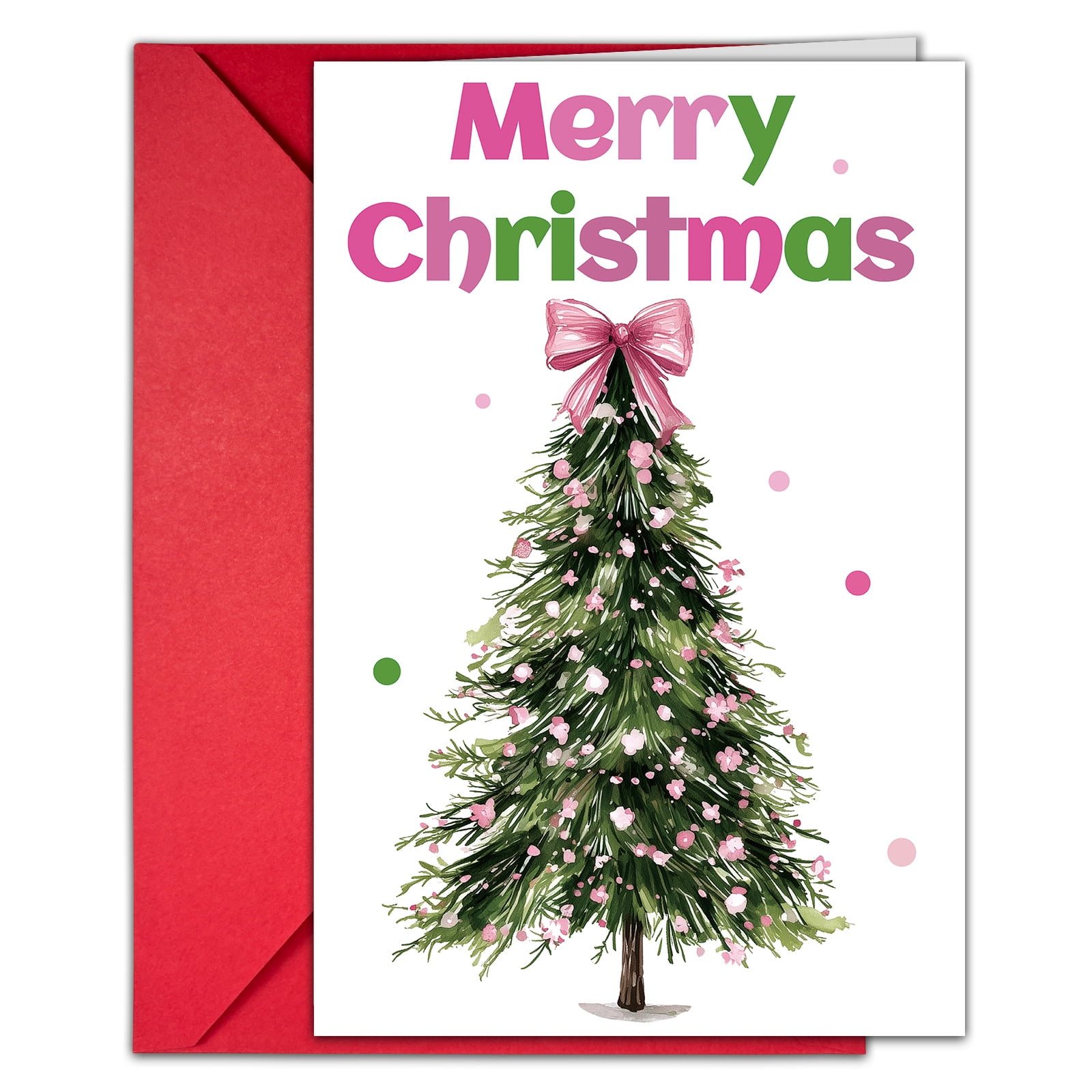 10 Unique Cartoon Christmas Greeting Card Envelope Set With 10 Creative ...
