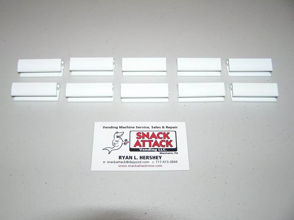 (10) Vendo 511, 540, 576,720 Soda Vending Machine "Can" Gauge Bar Clips ...