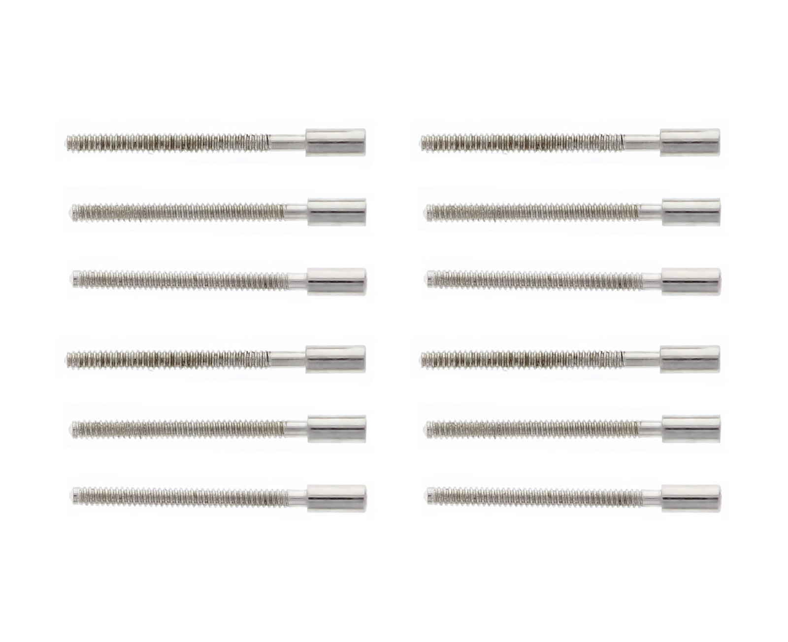 10 WATCH STEM EXTENDER INTERNAL 0.7MM EXTERNAL 0.9MM STAINLESS STEEL ...