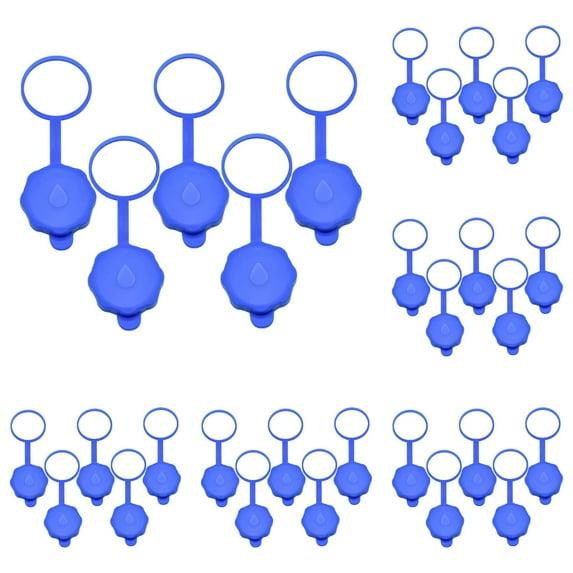 10 Water Dispenser Bottle Lids/ 5 Sets Of 5 Gallon Water Bottle Caps ...