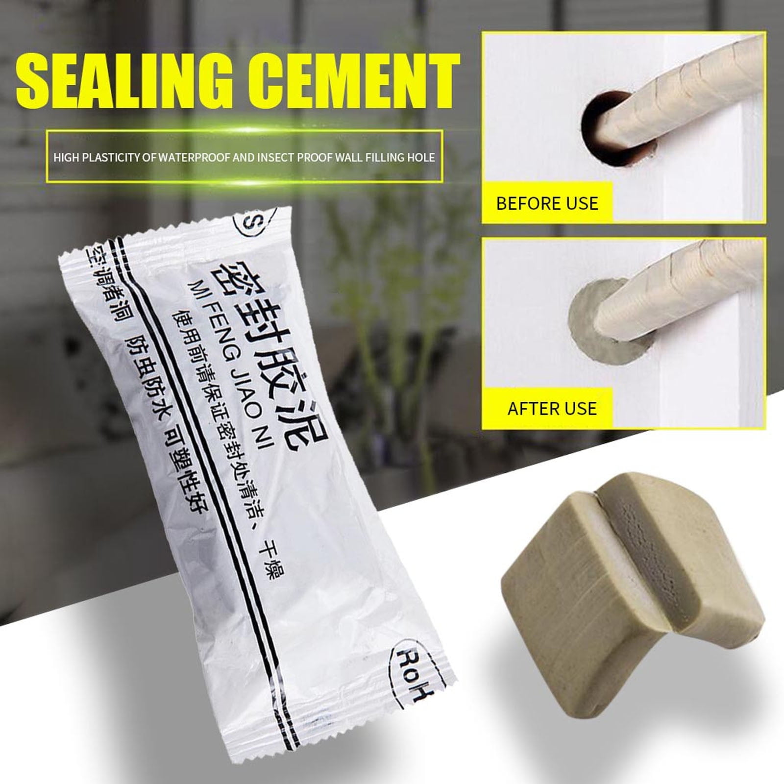 Under 10, Waterproof Sealant Mastic, Quick Sealing Solution for Holes ...