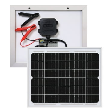 Newpowa 100W Compact Monocrystalline Solar Panel, High Efficiency Power ...