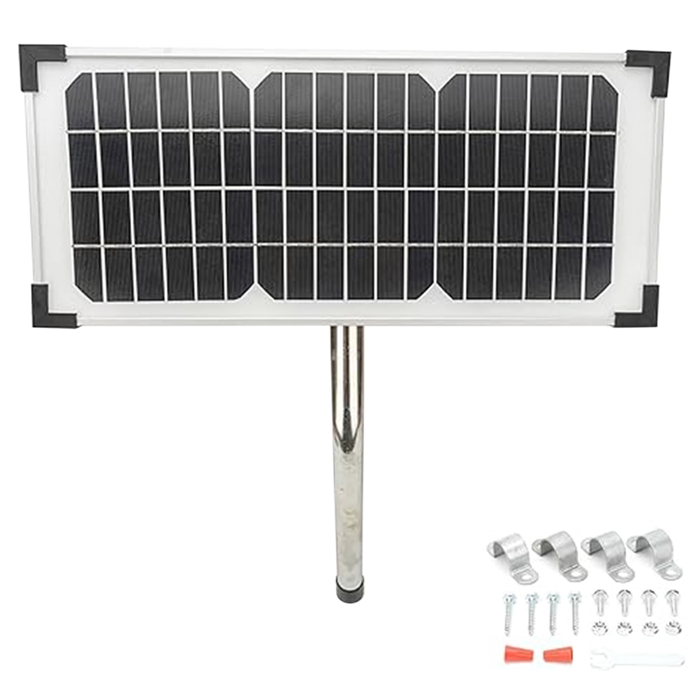 10 Watt Solar Panel Kit FM123 for Mighty Mule Automatic Driveway Gates ...