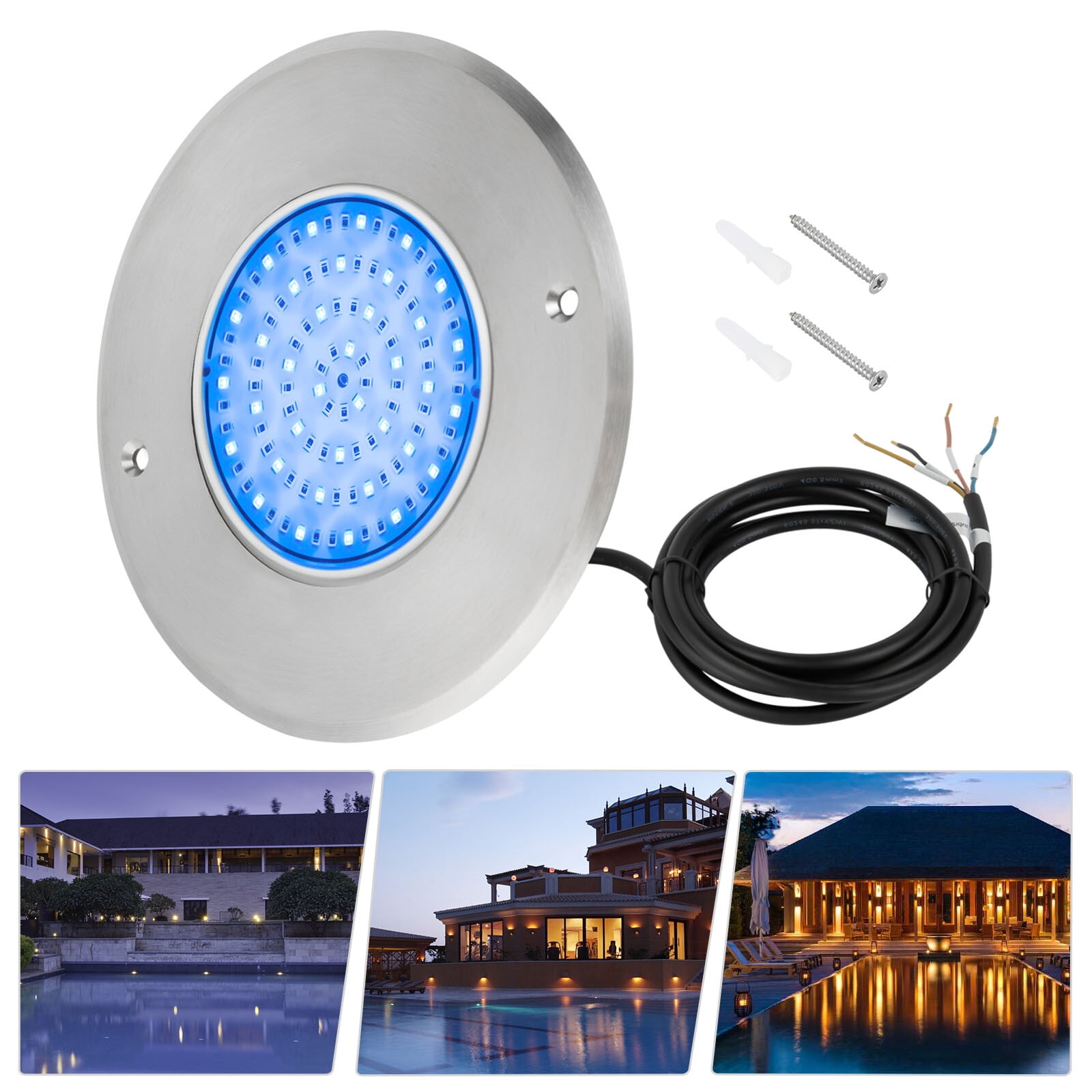 10 Watts Pool Light, 316 Rank Stainless Steel Pool Light, Led Pool ...