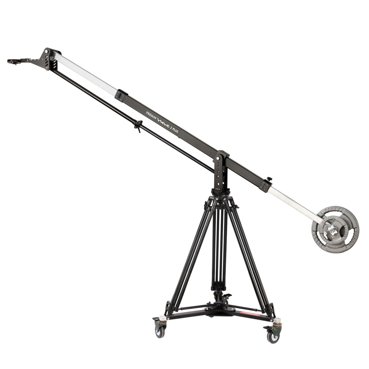 Proaim 10' Wave-2 Video Jib Crane with CST-100 Stand & Portable Dolly ...