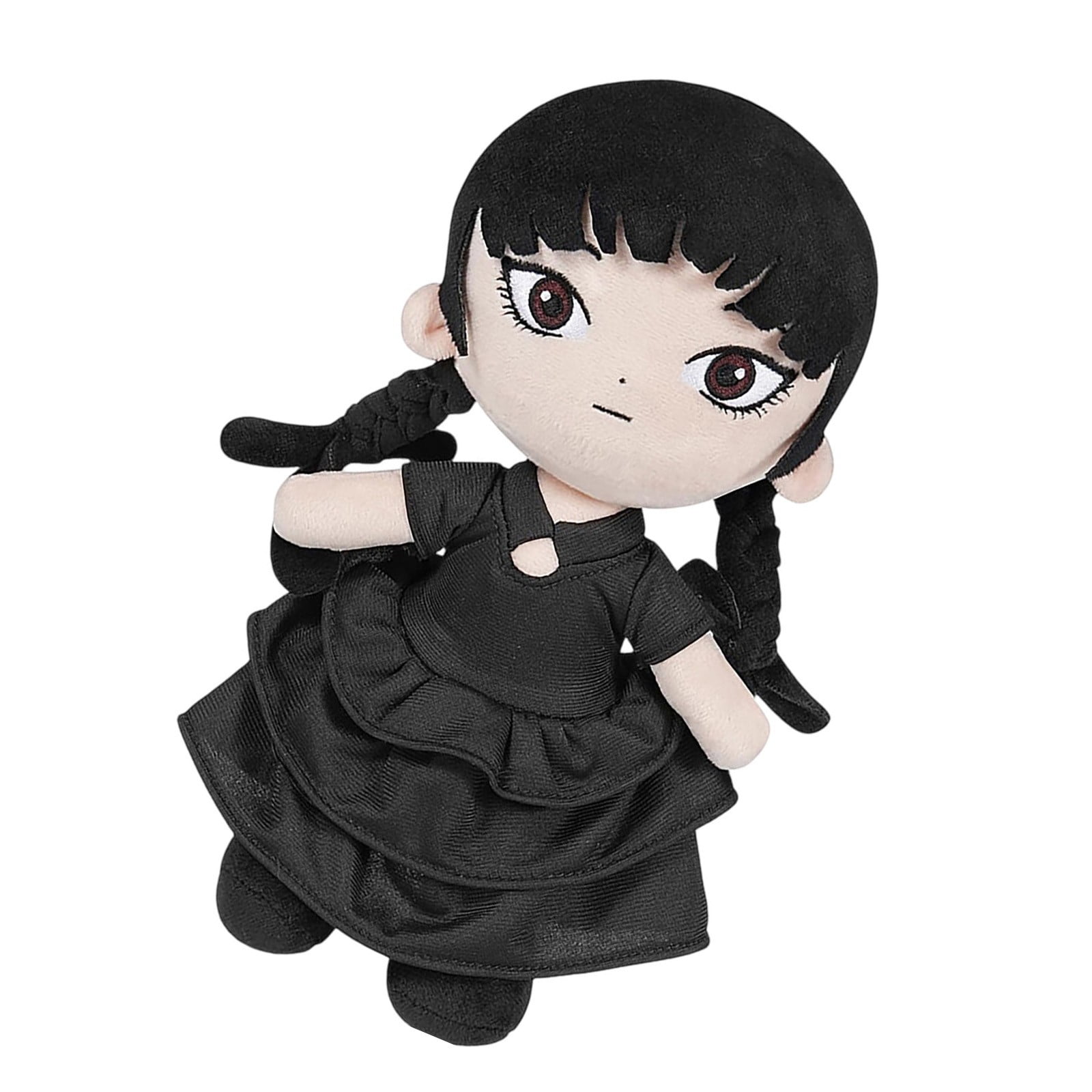 10" Wednesday Addams Plush Toys, Horrible Wednesday Addams Stuffed ...