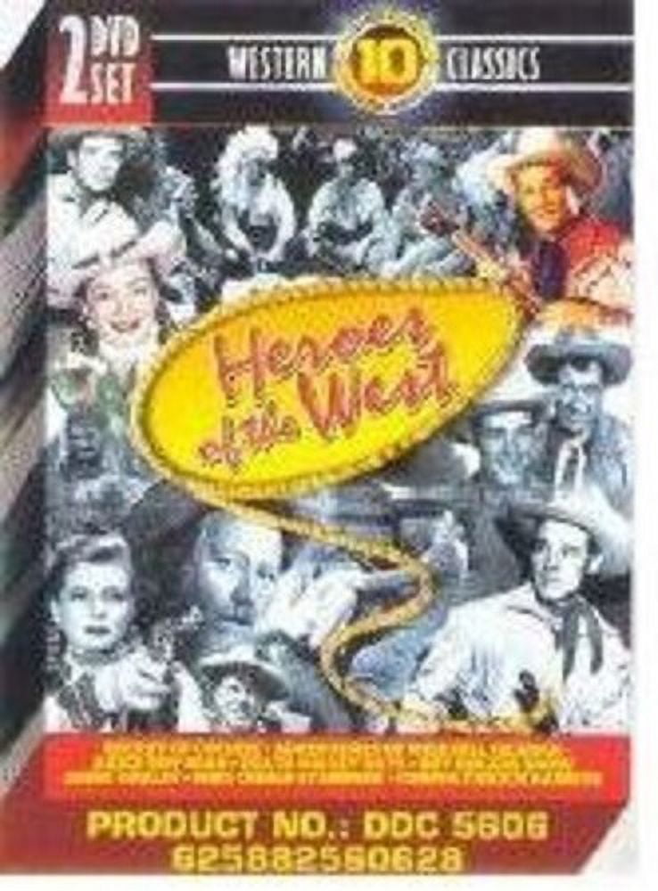 10 Western Classics Heroes Of The West (DVD), Shoebox, Western ...