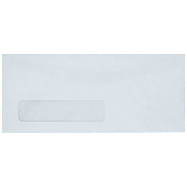 #10 White Left Window Envelopes - Size 4 1/8 X 9 1/2 - 24lb. - 100 ...