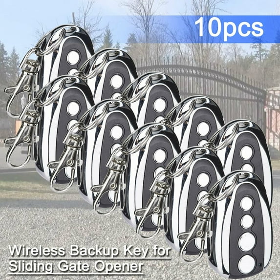 10 Wireless Backup Key for Sliding Gate Opener Automatic Operator ...