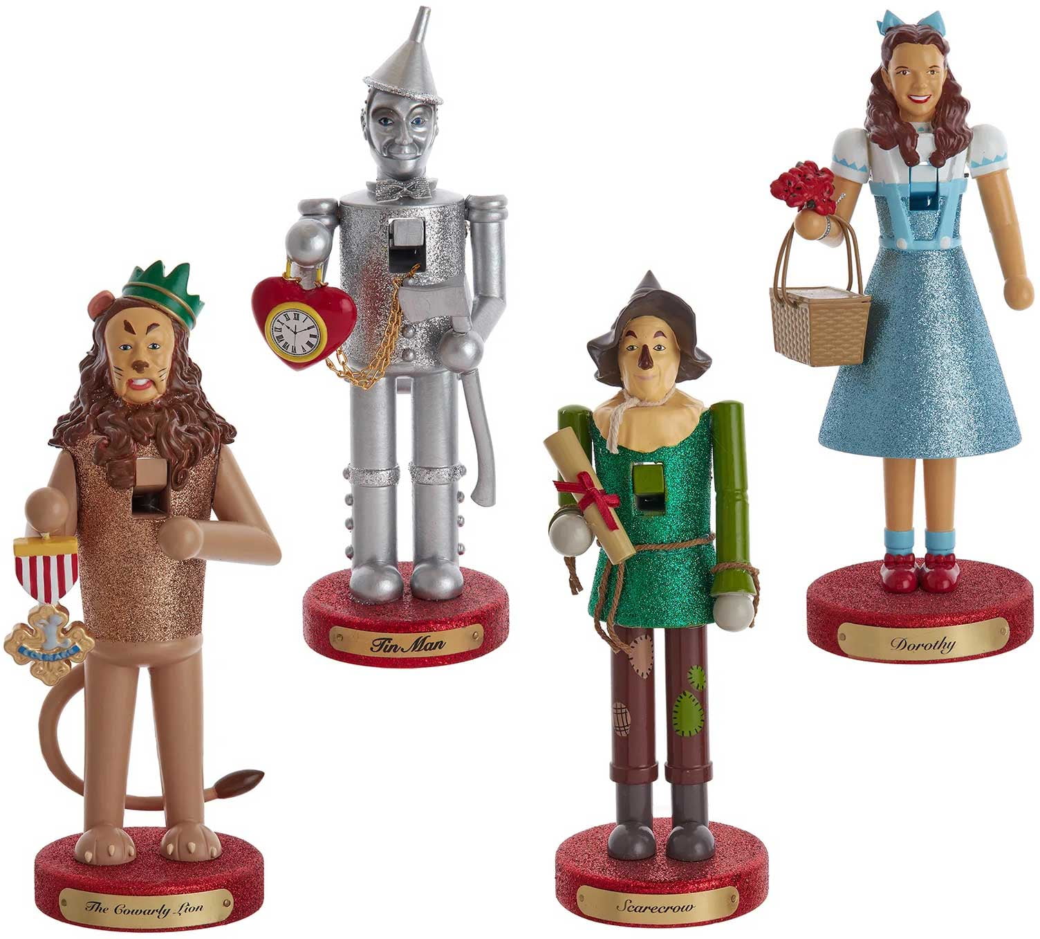 10" Wizard of Oz Nutcracker Set of 4 - Walmart.com