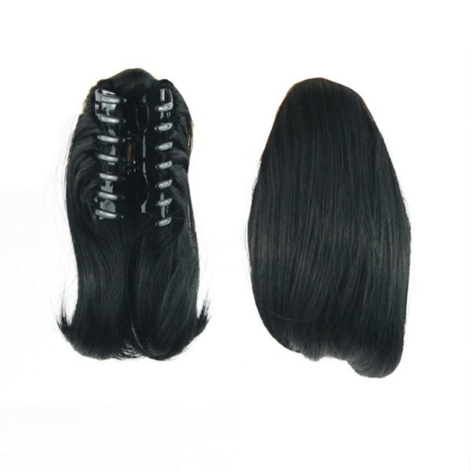 10" Women's Short Straight Claw Clip On In Ponytail Pony Tail Hair ...
