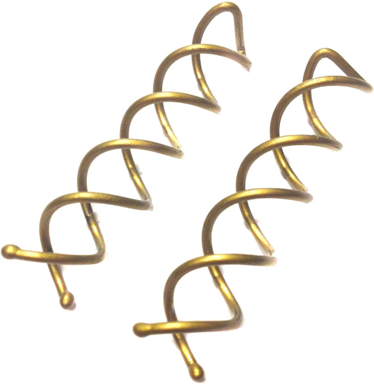 10 Womens Spiral Spin Screw Pin Hair Clip Twist Barrette Gold - Walmart.com
