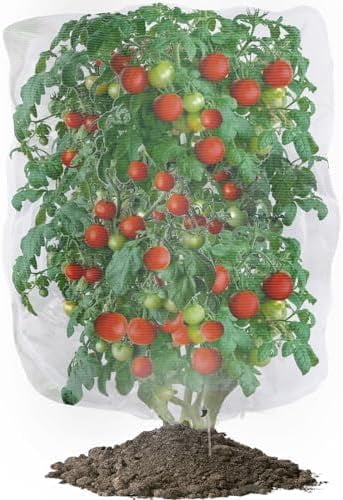 10 X 10 Ft Large Fruits Tree Netting Cover with Zipper and Drawstring ...