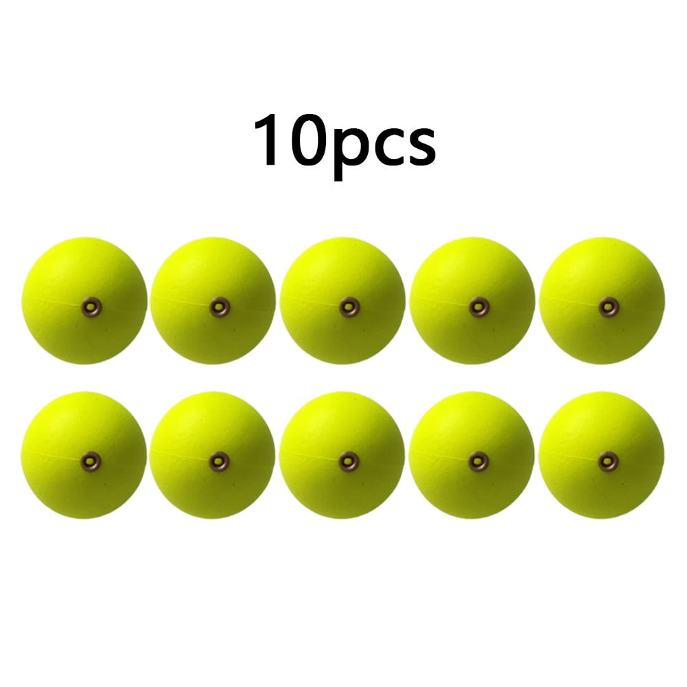 10 X 15mm Fishing Floats Bobber Ball Beads Foam Strike Indicators Buoys ...