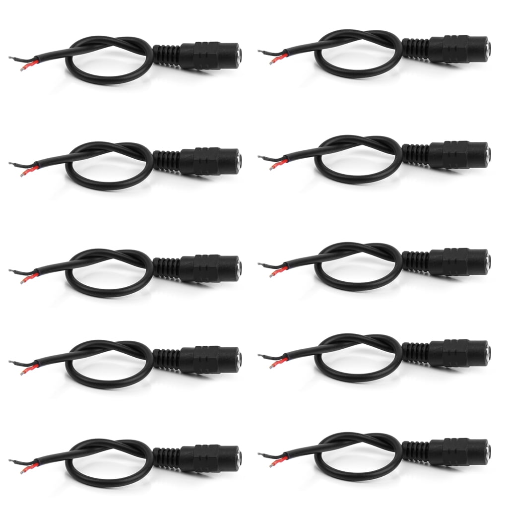 10 X 20cm DC Female Power Adapter Wire For Monitor - Walmart.com