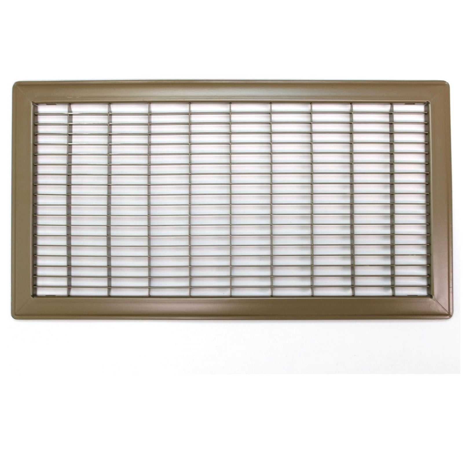 10" X 24" or 24" X 10" Heavy Duty Walkable Floor Grille - Fixed Blades ...