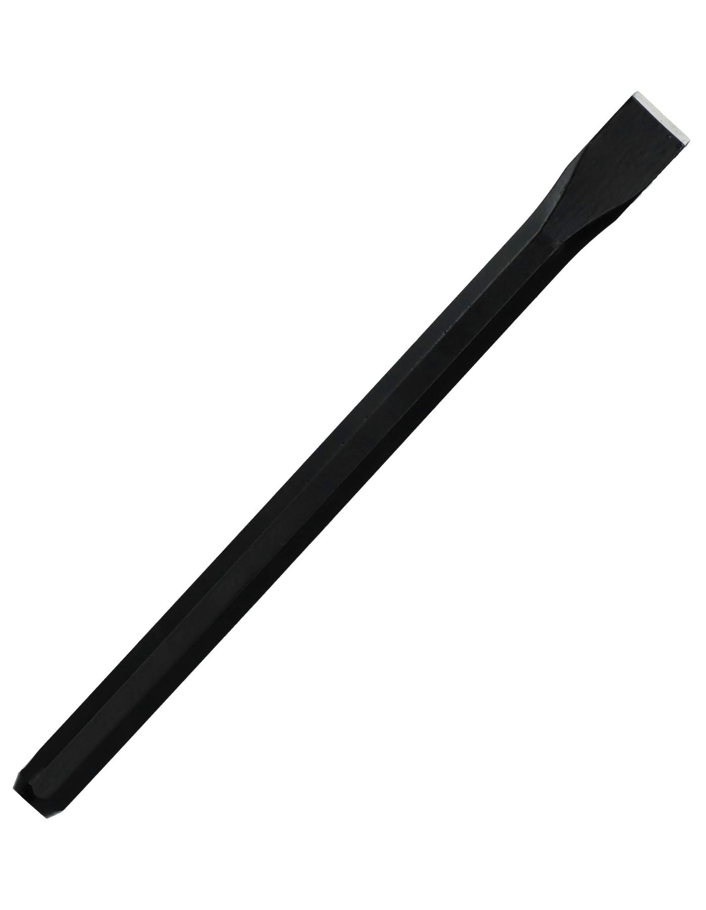 10" X 3/4" Black Cold Chisel Hardened Steel Constant For Brick Stone ...