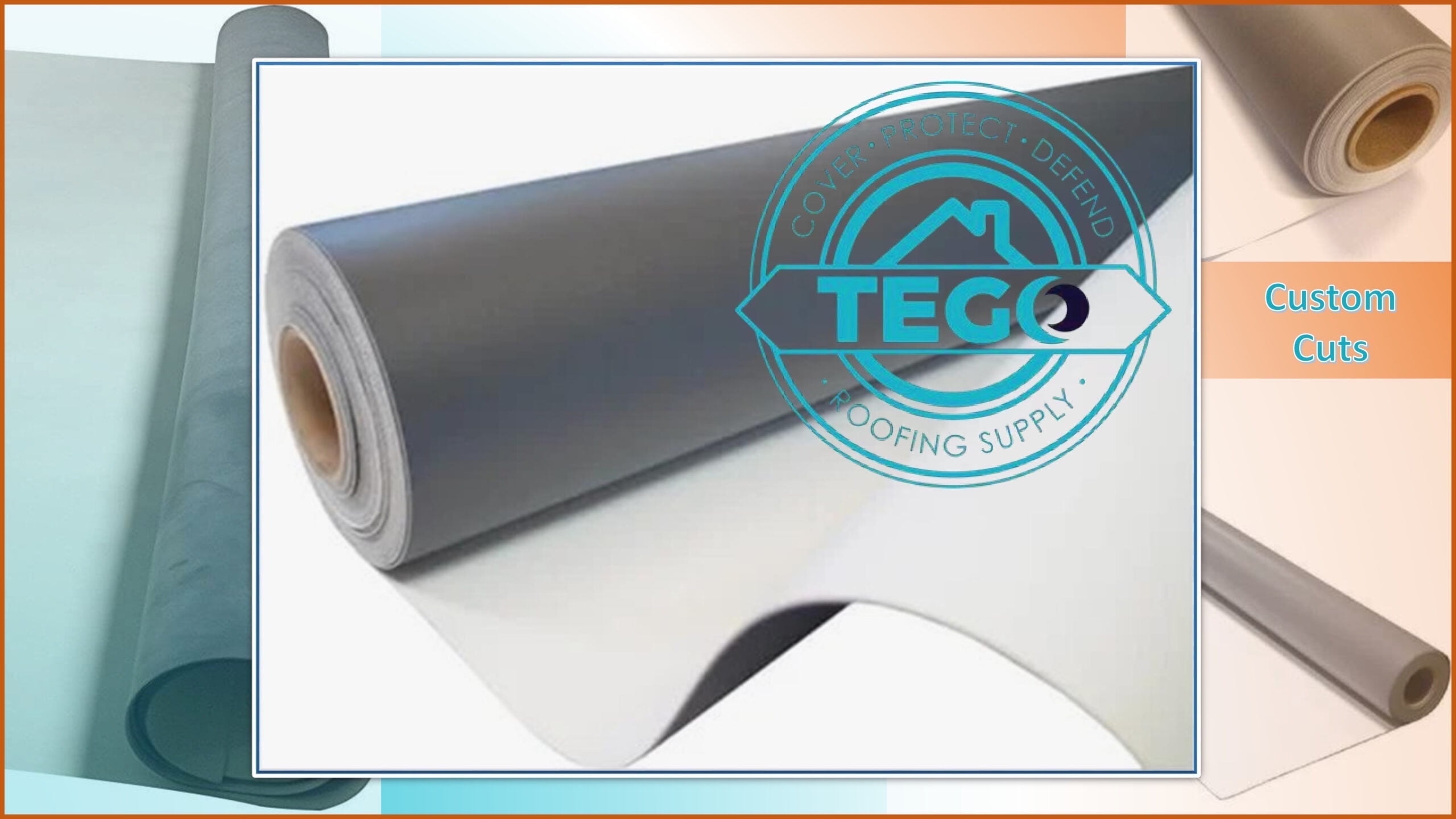 10' X 35' 60 Mil White EPDM - Tego Roofing Supply - Walmart.com