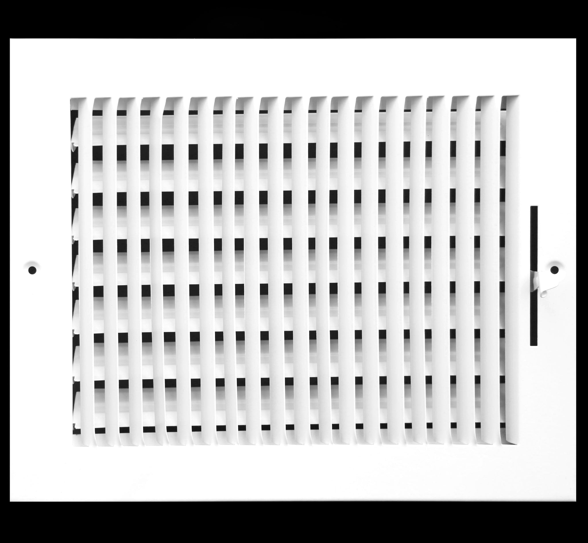 10" X 6" 1-Way AIR Supply Grille - Vent Cover & Diffuser - Flat Stamped ...