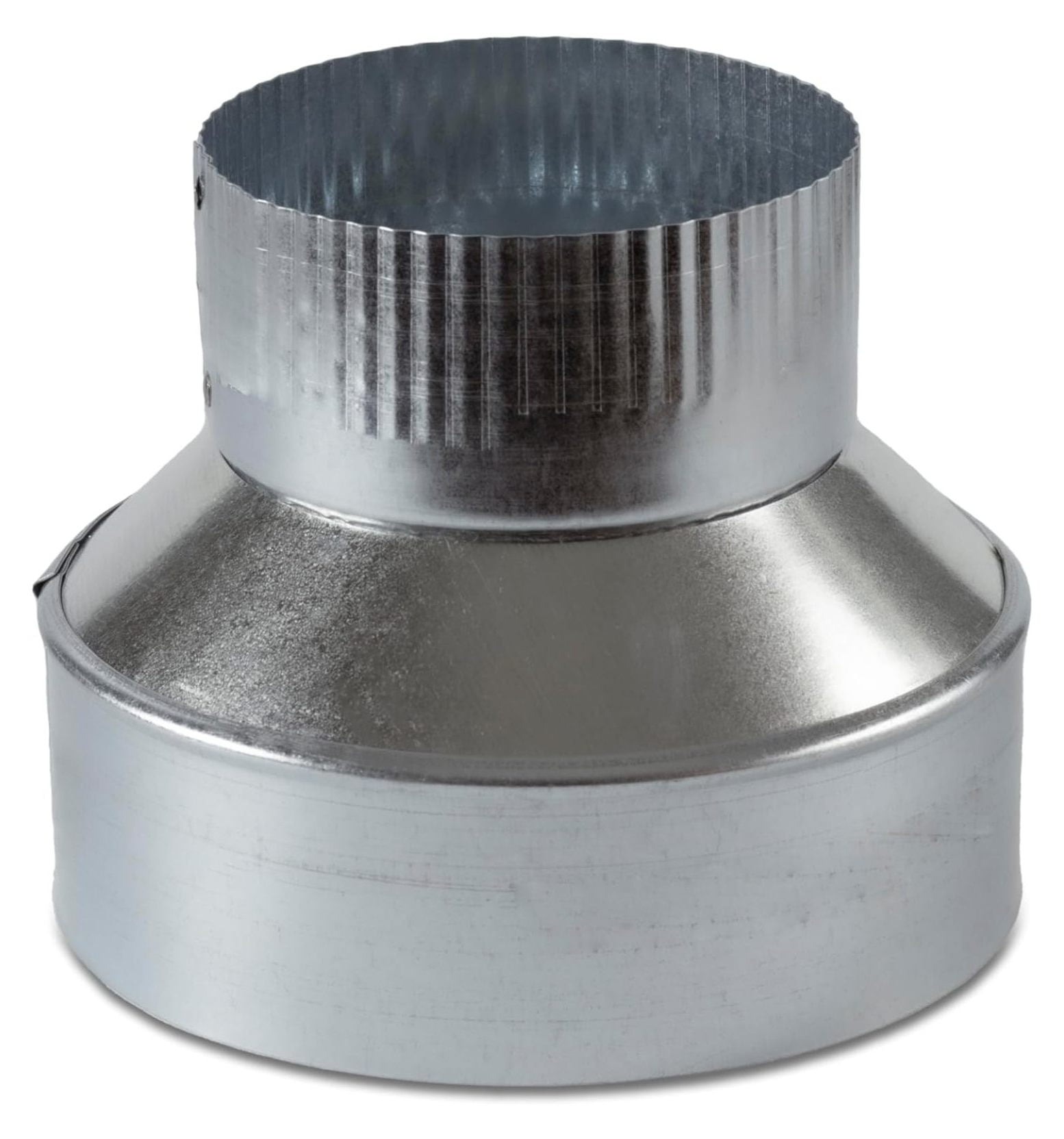 10" X 7" Duct Reducer & Increaser Crimped Single Wall Galvanized Sheet ...
