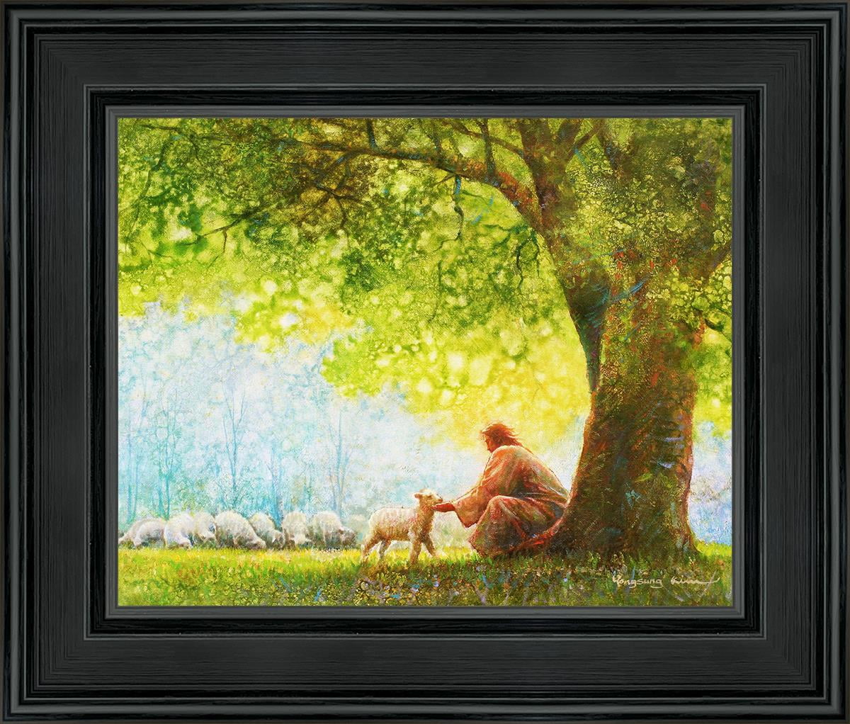 10 X 8 He Restoreth My Soul by Yongsung Kim With blackwood Frame ...