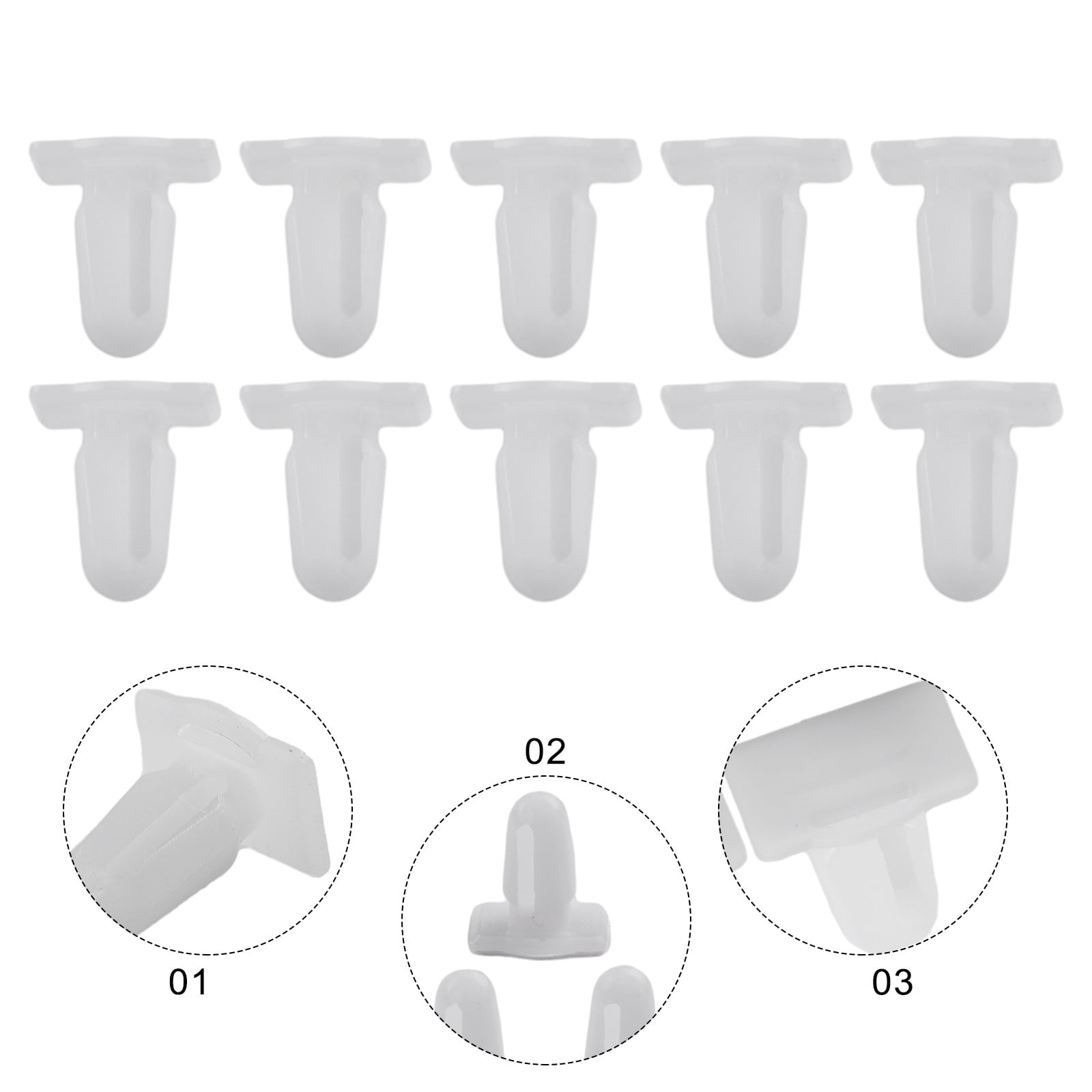 10 X Door Sill Covering Clip Trim Moulding Retainer for Bmw E30 E39 E46 ...