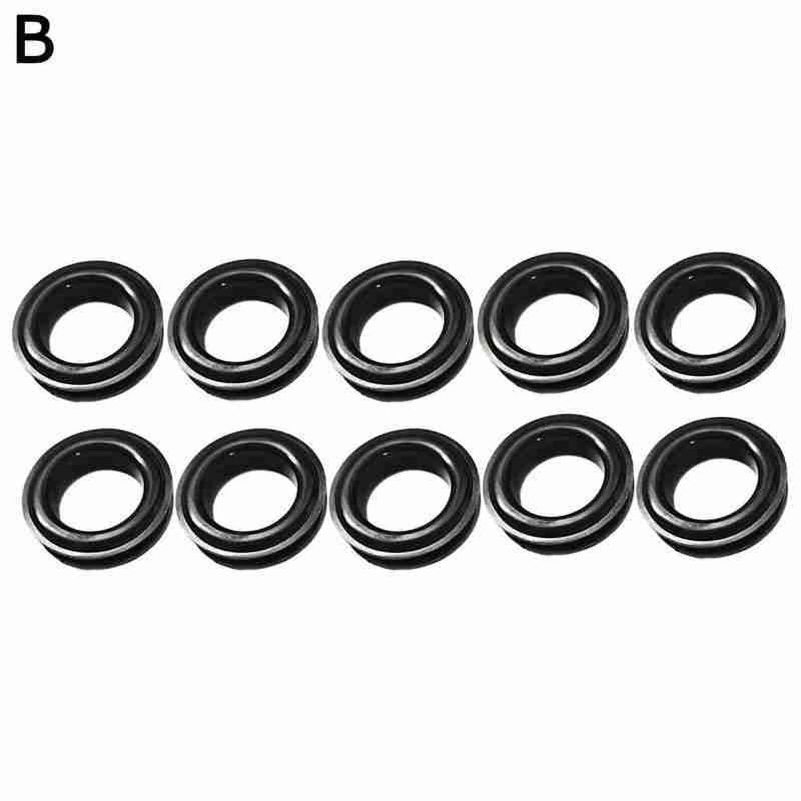 10 X Plastic Self Sealing Snap Eyelets Grommet Tarpaulin Groundsheet ...