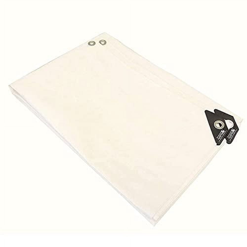10'X14' EXTRA Heavy Duty White Tarp - Walmart.com