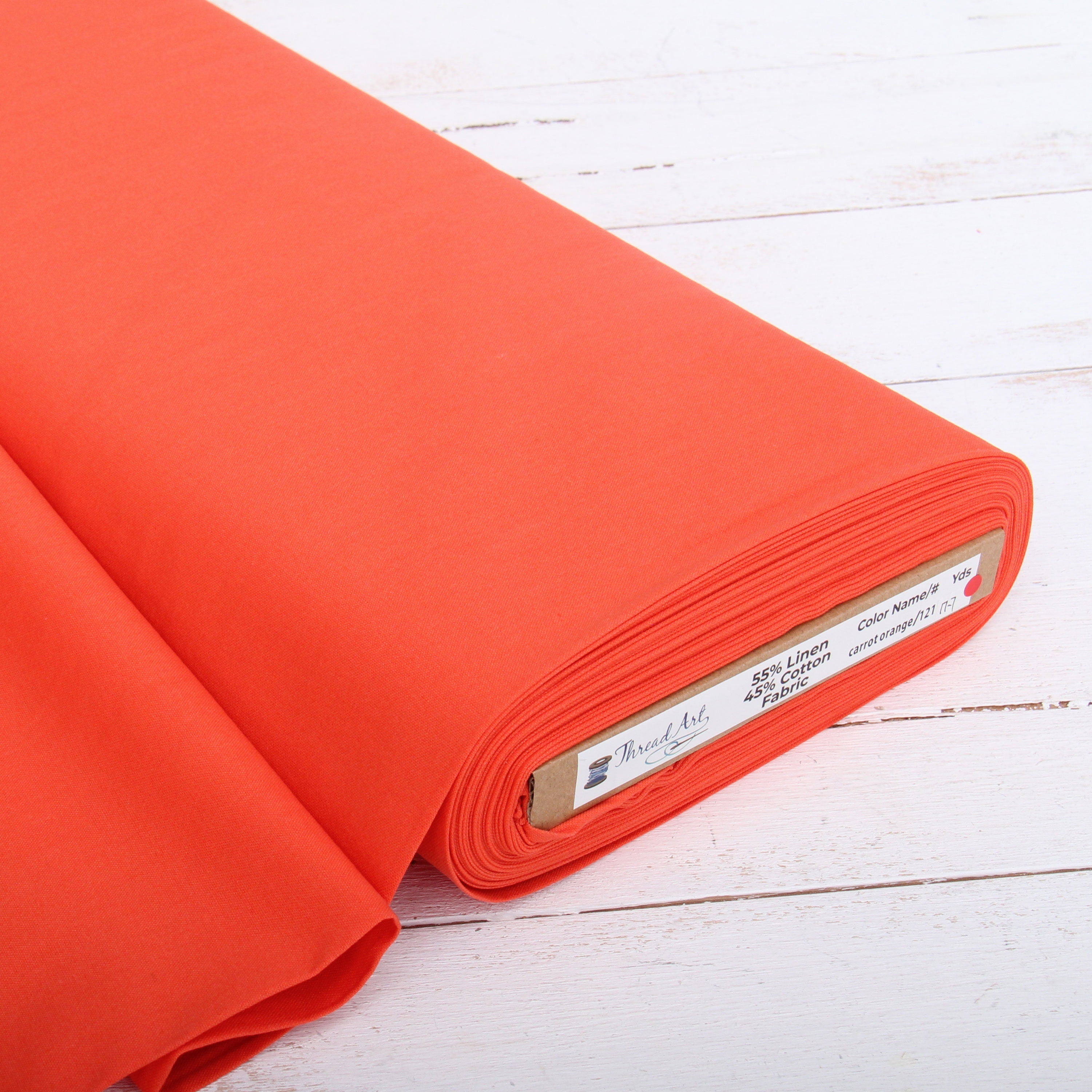 10 Yard Cut of Threadart Linen Fabric - Embroidery Fabric - Premium ...