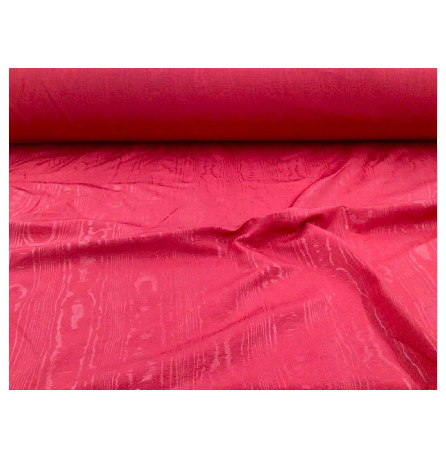 10 Yard Lot Discount Fabric Moire` Bengaline Faille Red QQ48 10 Yard ...